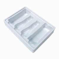 Quality Skin Care Kit Insert Tray White PS Plastic Packaging Blister Molded Tray for for sale
