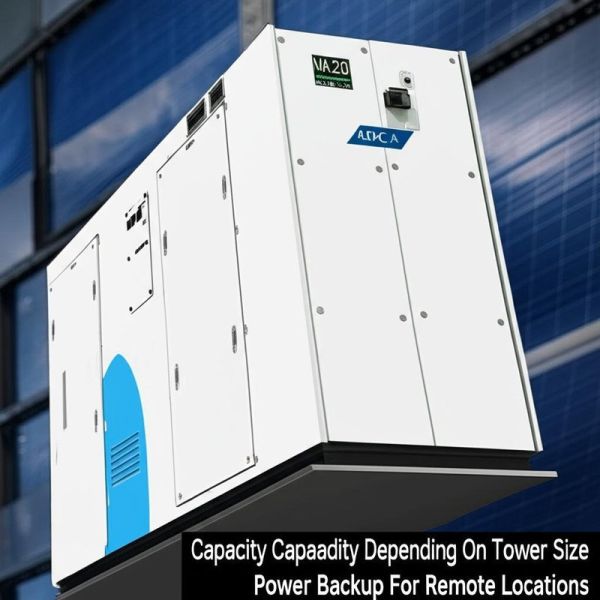 Quality Automated Operationmode High Capacity Portable Power Station Capacity Depending On Tower Size Power Backup For Remote Locations for sale