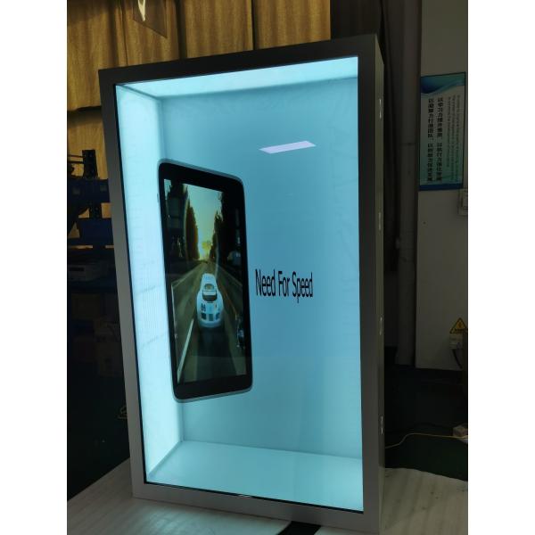 Quality Indoor 3840x2160 85in Transparent LCD Display IR Touch FCC for sale
