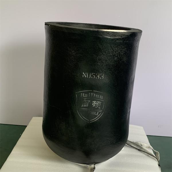 Quality Copper High Temperature SiC Crucible Round Shape Chemical Resistant for sale