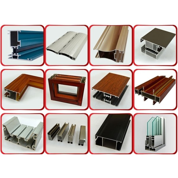 Quality Furniture Decoration Powder Coating Aluminium Profiles AA6063 T5 for sale