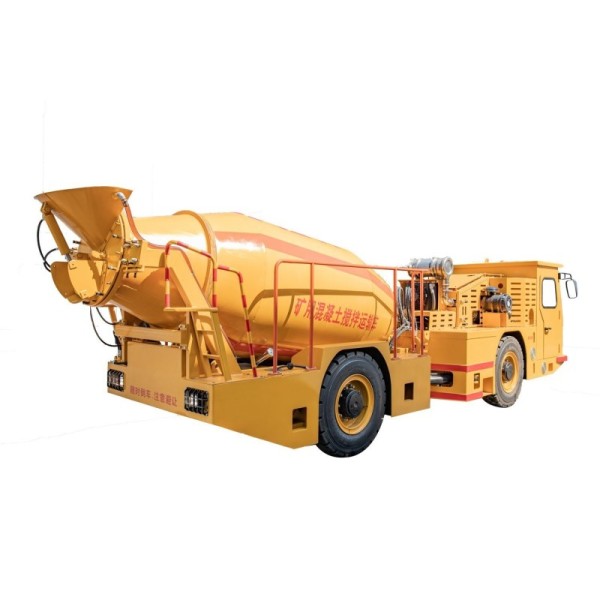 Quality KJCJ-3 Underground Mining Concrete Mixer Equipped With Cummins Engine for sale