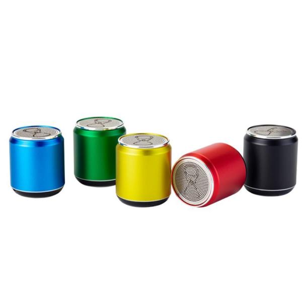Quality Can Shaped Portable Bluetooth 5.0 Speaker Mini Wireless Audio Speakers for sale