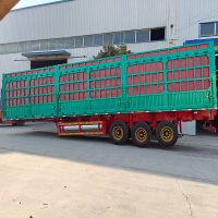 Quality 3 Axle Air Suspension Livestock Fence Semi Trailer with One Years After-sales for sale