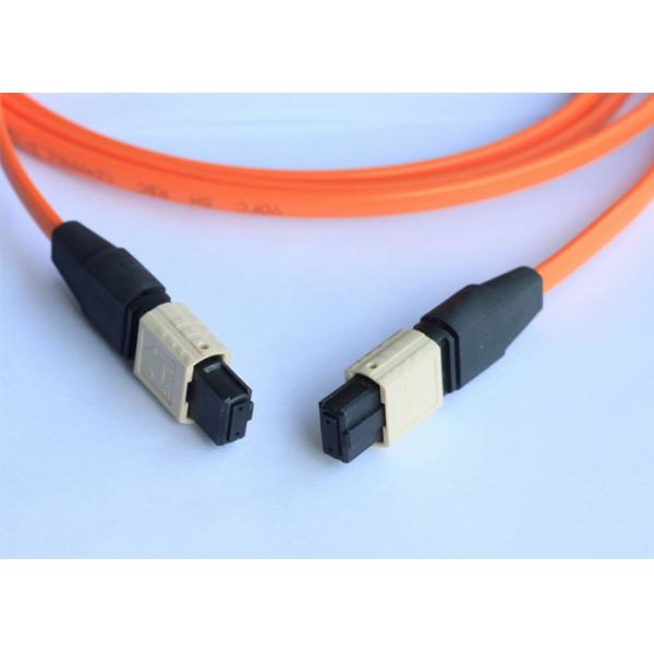 Quality Female 24 Fiber Cable Multimode OM2 LSZH Patch 0.35dB Insertion Loss for sale