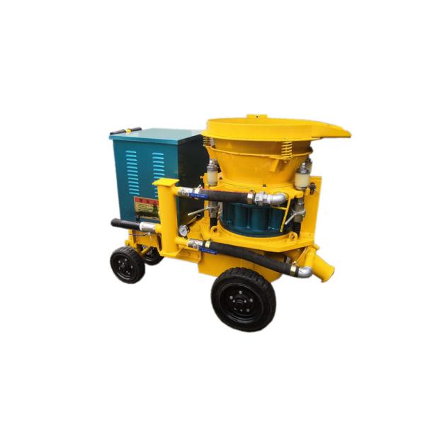 Quality 9m3/H Cement Mortar Spray Machine Concrete Spraying Equipment Yellow for sale