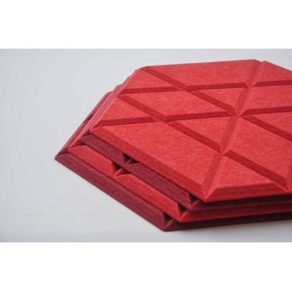 Quality Residential PET Noise Reduction Acoustic Panels Sound Absorbing For Home Theaters for sale
