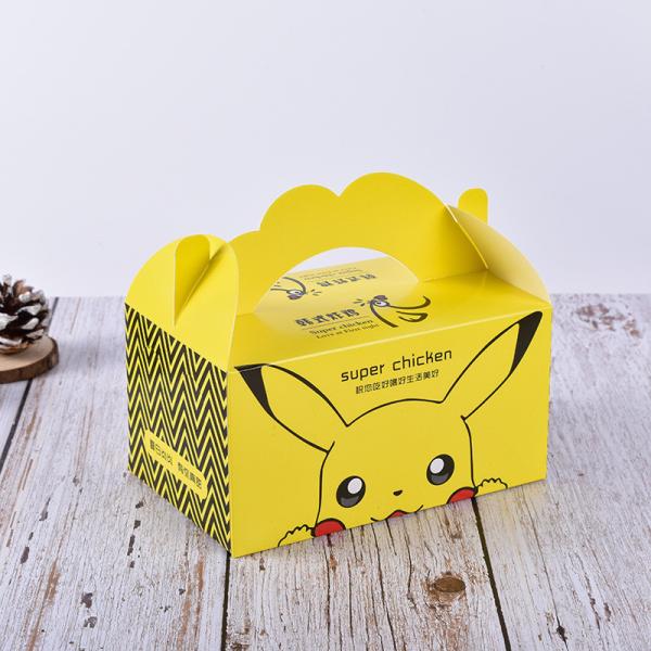 Quality Food Safe Fried Chicken Paper Togo Boxes Packaging Carry Out Containers for sale