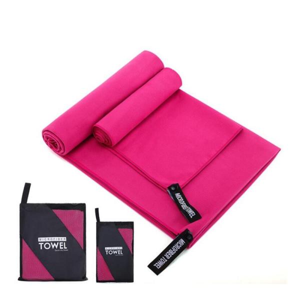 Quality Customizable Microfiber Travel Quick Dry Towel Odor Resistant Quick Dry Beach for sale