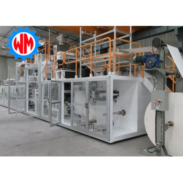 Quality High Speed Full Servo Sanitary Pads Manufacturing Machine Automation Control System Lower Energy for sale