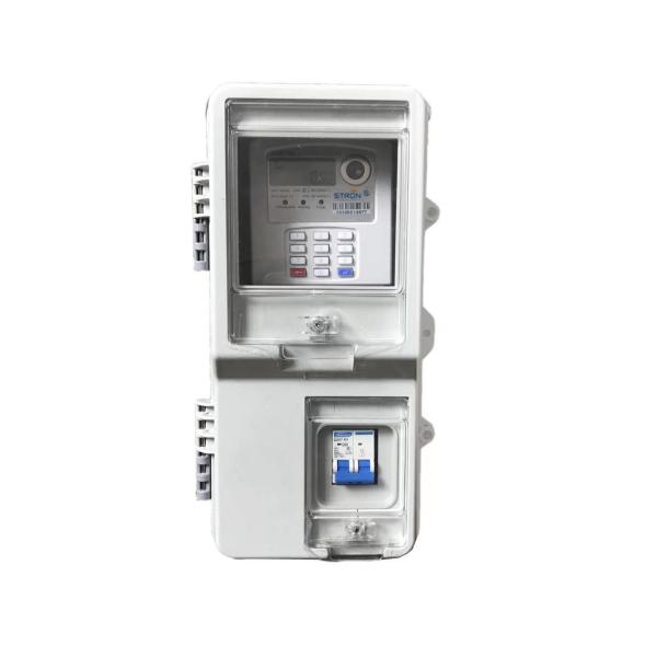 Quality Smart Keypad Prepaid Single Phase Electricity Meter With Independent Vending Platform for sale