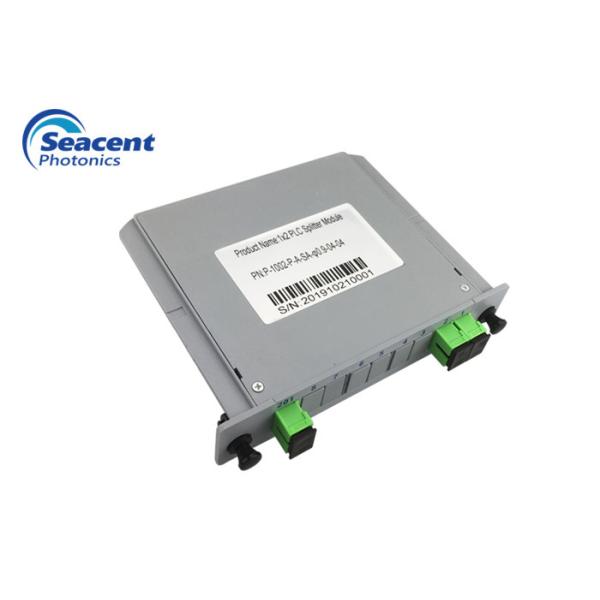Quality Insertion Type Optical Plc Splitter 0.9mm 0.5m 1x2 Fiber Optic Splitter for sale