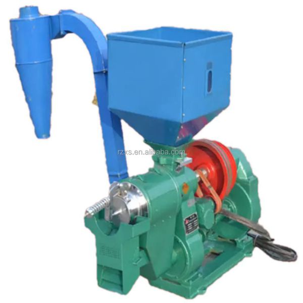 Quality 1 ton 1 hour automatic rice milling machine with ICHI STR N120 diesel engine in India for sale