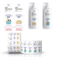 Quality Personalized Customized Pet Multi Effect Universal Shampoo logo Pet Shampoo for sale