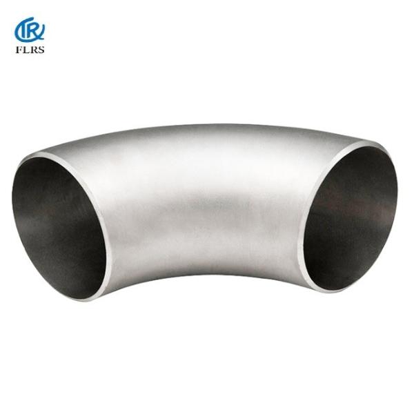 Quality Duplex Stainless Steel A815 UNS S32750/S31803 Elbow 45deg / 90deg pipe fittings for Boiler Plant for sale