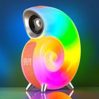 Quality Wireless Charger with Alarm Clock Digital App Control RGB Light Wireless Speaker for sale