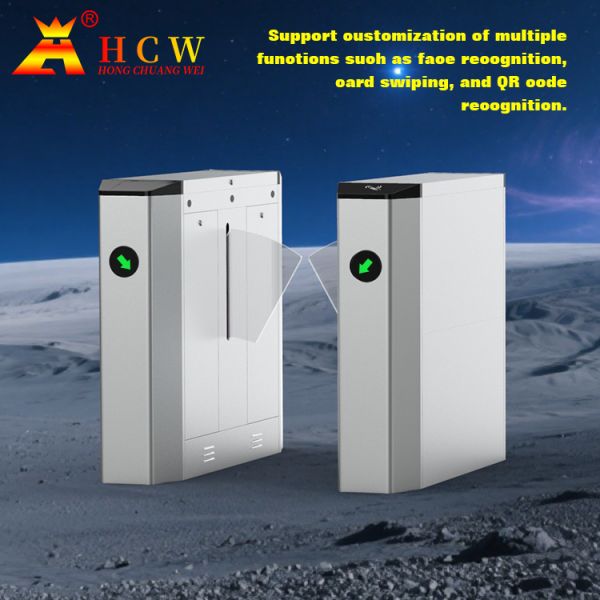 Quality 304SS office building turnstiles Access Control Face Recognition Turnstile for sale