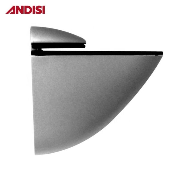 Quality Furniture Hardware Glass Shelf Support with Adjustable Glass Clamp Clip Bracket from OEM for sale