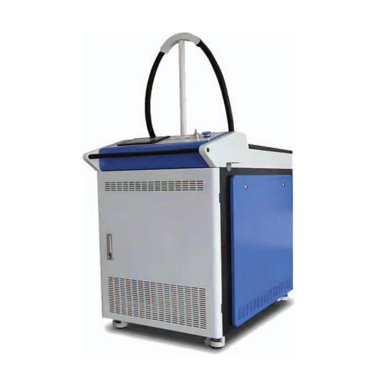 Handheld Laser Welding Machine in operation showing precision metal welding application
