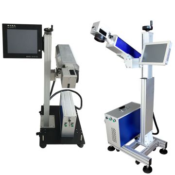 Quality High Speed CO2 Flying Online Laser Marking Machine for sale
