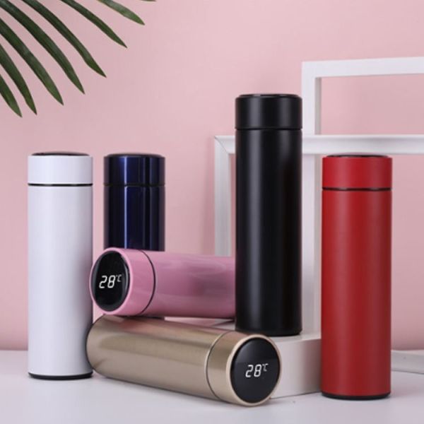 Quality 17oz 500ml Custom Stainless Steel Termos Vacuum Insulated Water Bottle Classical Style for sale