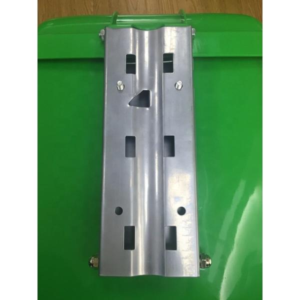 Quality Outdoor Standing Induction Type Eco-friendly 50L Green Small Double Bins Plastic for sale