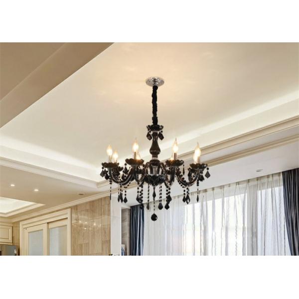 Quality 260V Black Candle Chandelier for sale