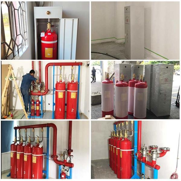 Quality Clean Extinguisher Agent Hfc-227ea Fire Suppression System For Storage Room for sale
