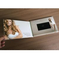 Quality A5 Size Personalized Video Birthday Cards Folded Rechargeable And Convenient for sale