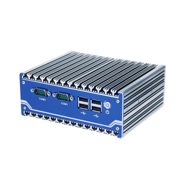 Quality X86 Intel Celeron J1900 Dual LAN 2 RS485 Embedded Mini Pc For Kiosk for sale