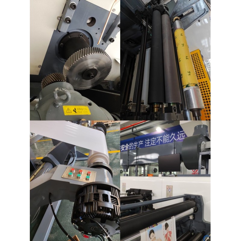 Unit Type 6 Colors Flexographic Printing Machine for Paper Plate Printing and Varnishing