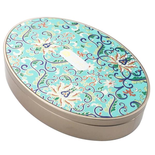 Quality Oval Shape 0.24mm Tinplate Food Tin Box For Chocolate Packing for sale