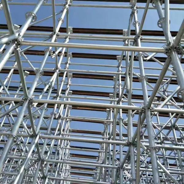 Quality Double-locking Joints Ringlock System Scaffolding Hot-dip Galvanized with 2 for sale