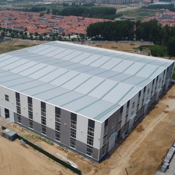 Quality Prefab Steel Structure Workshop with Crane for Industrial Buildings for sale