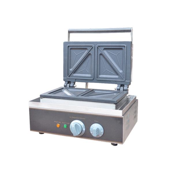 Quality Commercial Sandwich Waffle Maker / Sandwich Press Machine 220V 1550W for sale