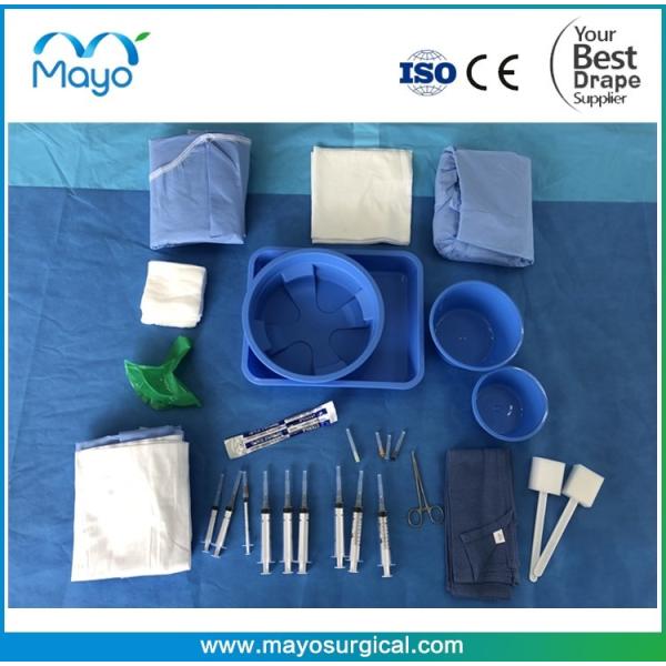 Quality Blue Operating Theatre Drapes SMS PP Universal Surgical Pack for sale