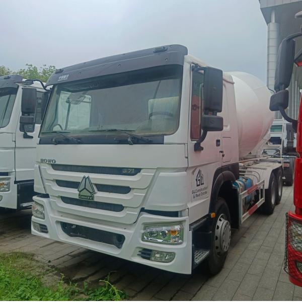 Quality 12m3 Cement Mixer Truck with Sinotruk Chassis and Power Assisted Steering Diesel Fuel for sale