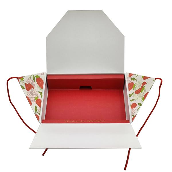 Quality Small Folding Paperboard Rigid Gift Box For Candy Snacks Cookies Matcha Tea for sale