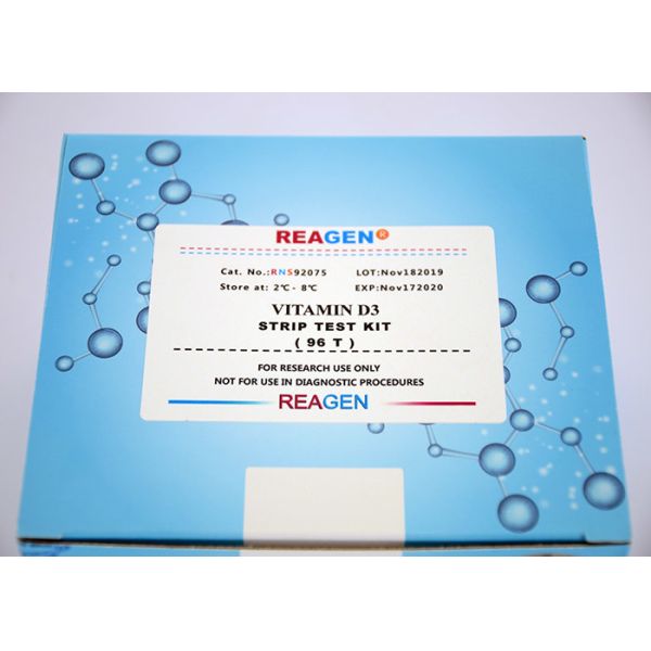 Quality 7 Minutes Serum ELISA Vitamin D3 Strip Test Kit for sale