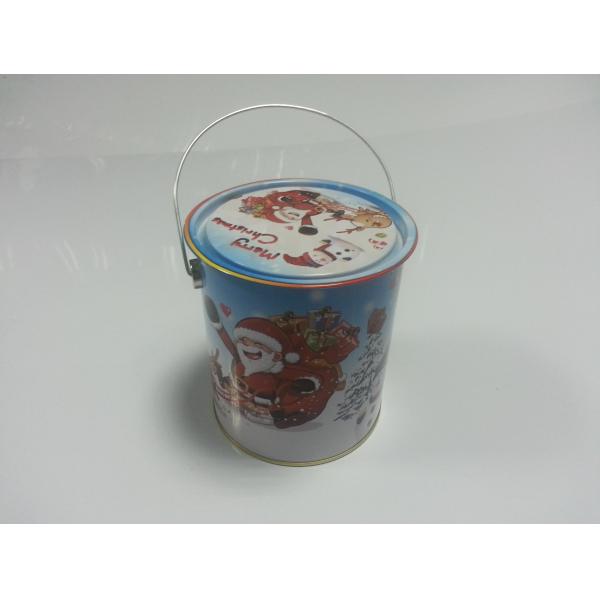 Quality Cartoon Printed Tin Cookie Containers for sale