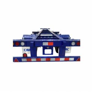 Quality Maximum Load Capacity of 50T Trailer Frame with and Mechanical or Air Suspension for sale