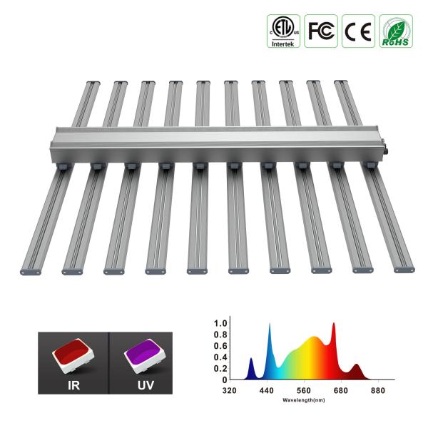 Quality 1000W Commercial Plant UV IR LED grow light  Full Spectrum for sale
