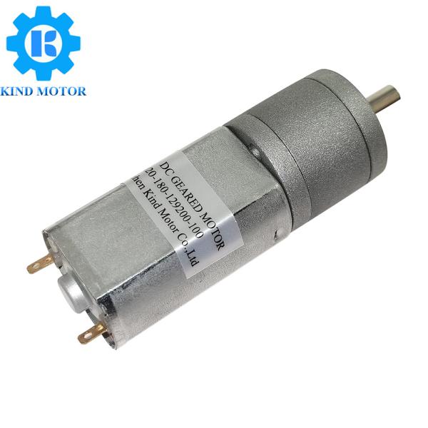 Quality 20mm Gearbox Brushed DC Geared Motor 12v For Multiapplication for sale