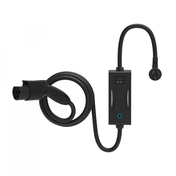 Quality Adjustable Portable EV Charging Cable Type 2 Ev Charger 16A 3.3kW for sale