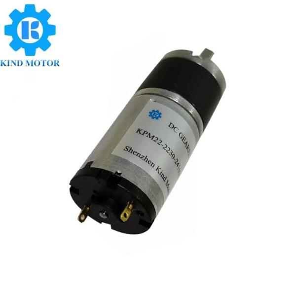 Quality Planetary Brushed DC Geared Motor Low Noise Permanent Magnet 24v for sale