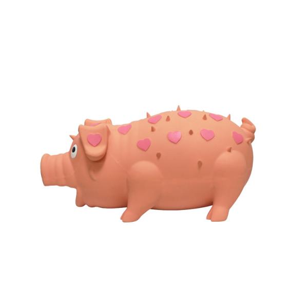 Quality 22cm Grunter Indestructible Plush Cute Squeaky Dog Toys for sale