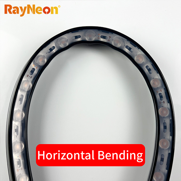 Quality Top And Side Bend Flexible LED Neon Strip Lights 24V Silicone Flex LED Wall for sale