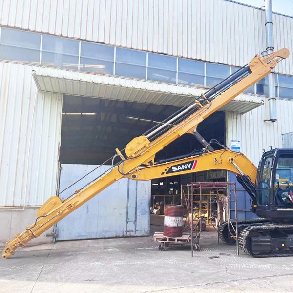 Quality 12-32m Yellow/Grey/Etc Excavator Long Reach Boom Long Boom Long Arm For  Hitachi Komatsu Etc for sale