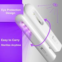 China 265nm 275nm Uv Sterilizer Germicidal Lamp Fireproof ABS Rechargeable Battery factory