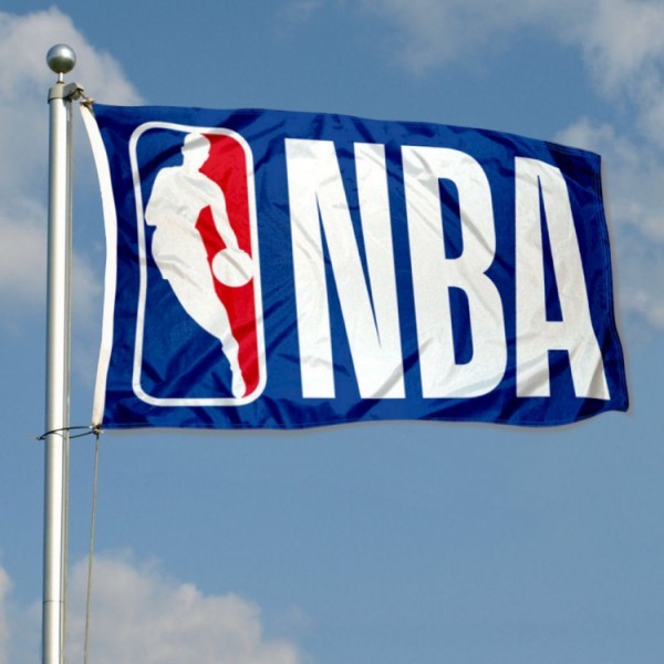 Quality NBA CUSTOM BASKETBALL OUTDOOR FLAG for sale